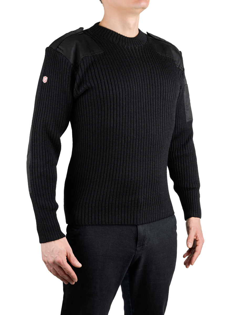 British Commando Sweater Woolly Pully Pure Merino Wool – Flanders ...