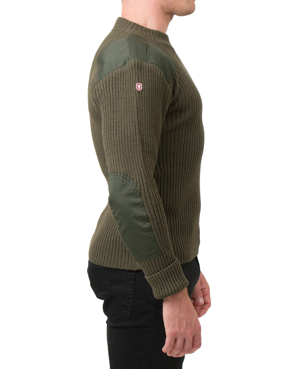 British Commando Sweater Woolly Pully 100% Wool – Flanders Fields USA